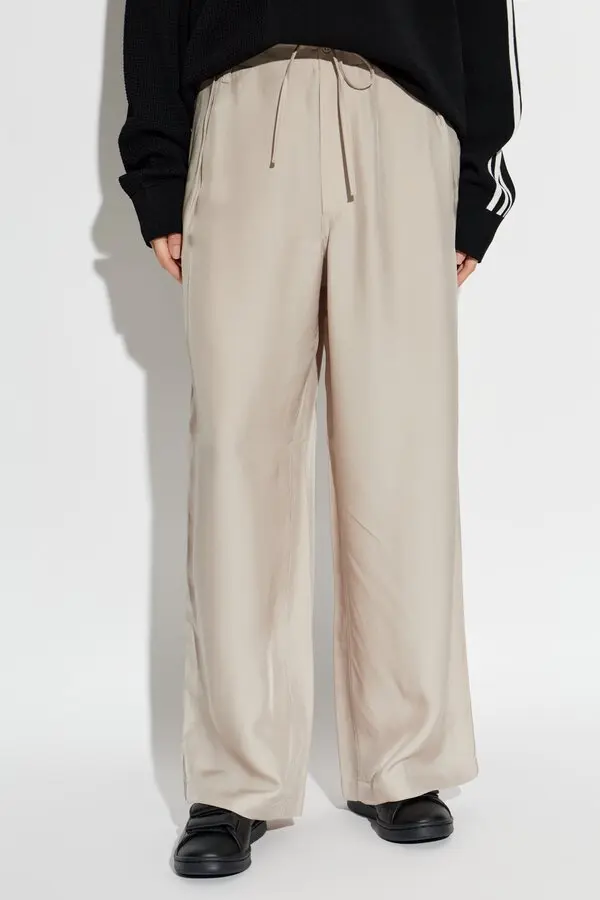Y3 Loose-fit Trousers - Beige