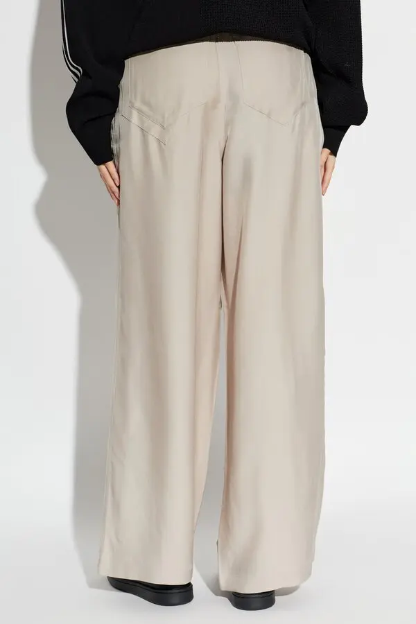 Y3 Loose-fit Trousers - Beige