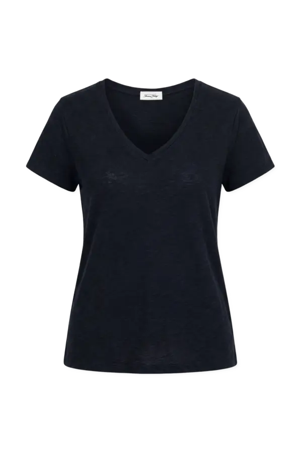 American Vintage V-neck T-shirt - Black