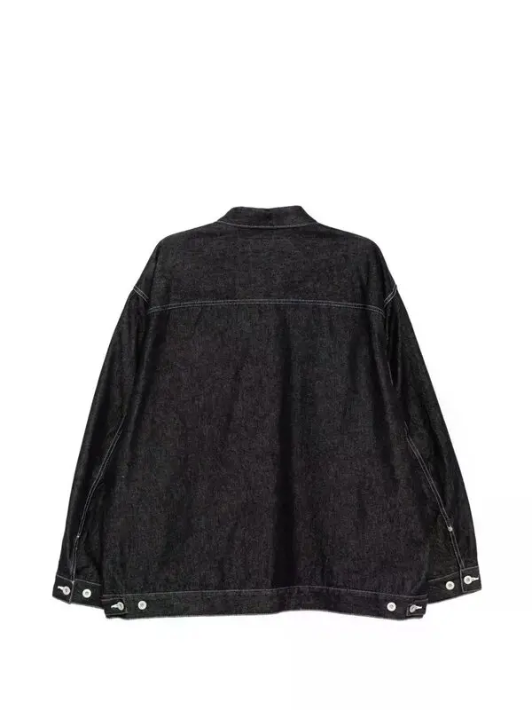 Comme Des Garçons Contrast-stitch Denim Jacket