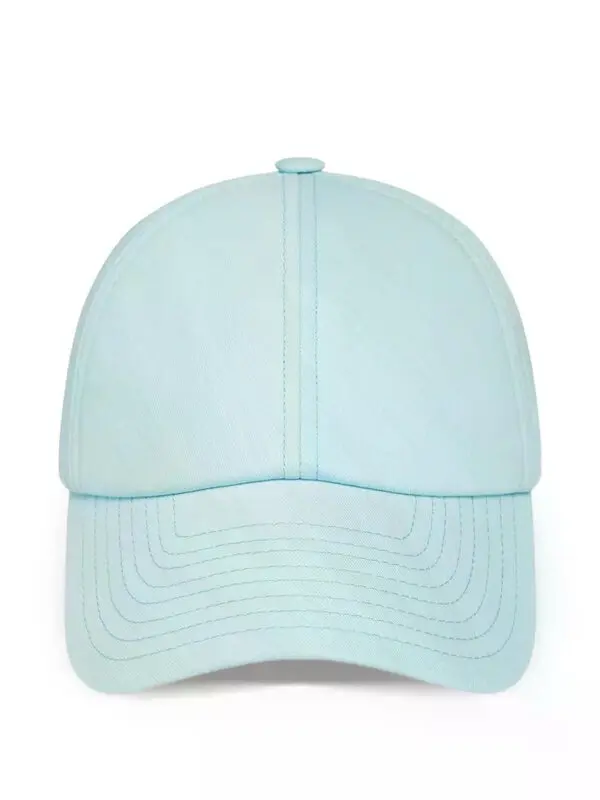 COURREGES Logo-detail Baseball Cap - Blue