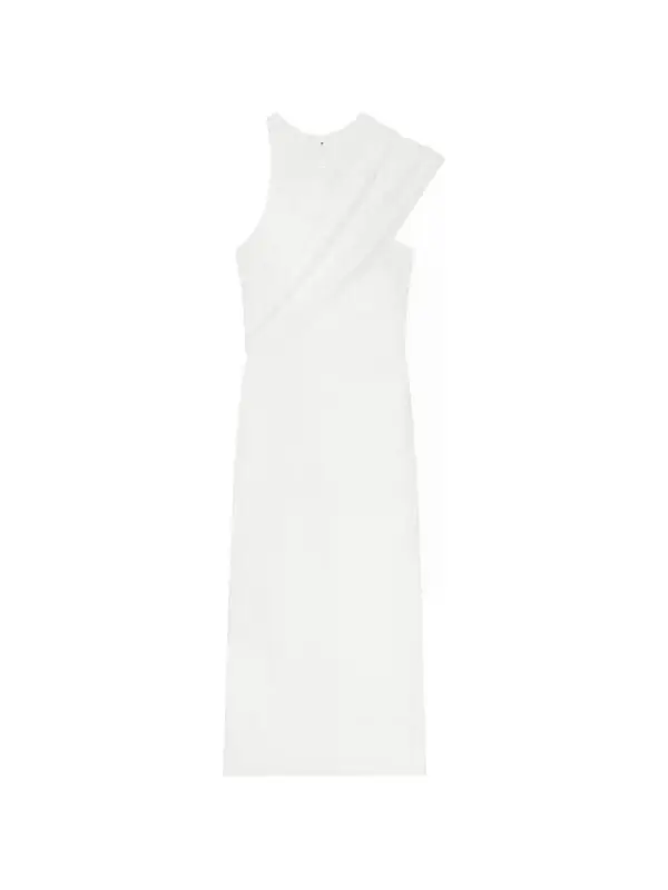 COURREGES Asymmetric Draped Dress
