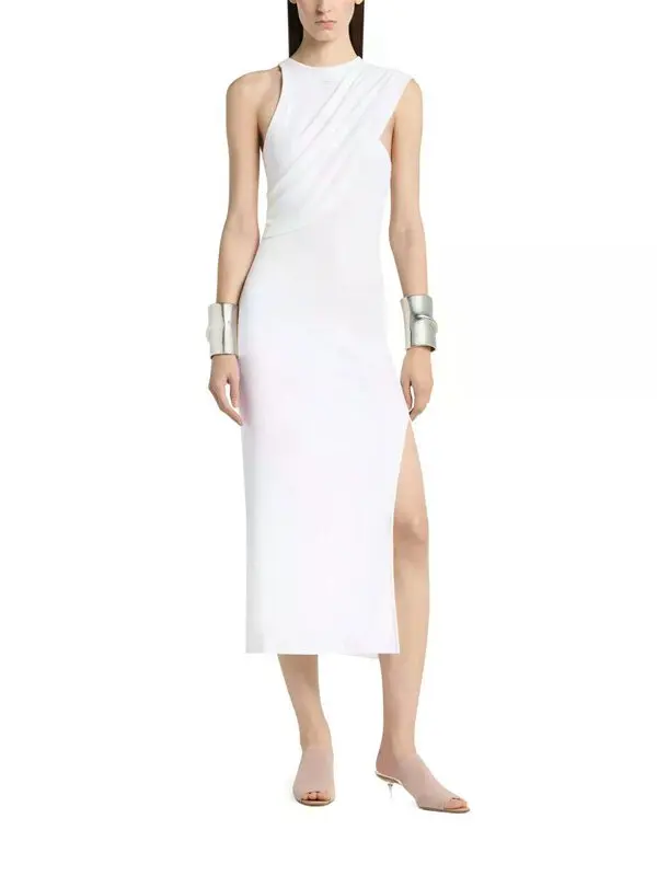 COURREGES Asymmetric Draped Dress