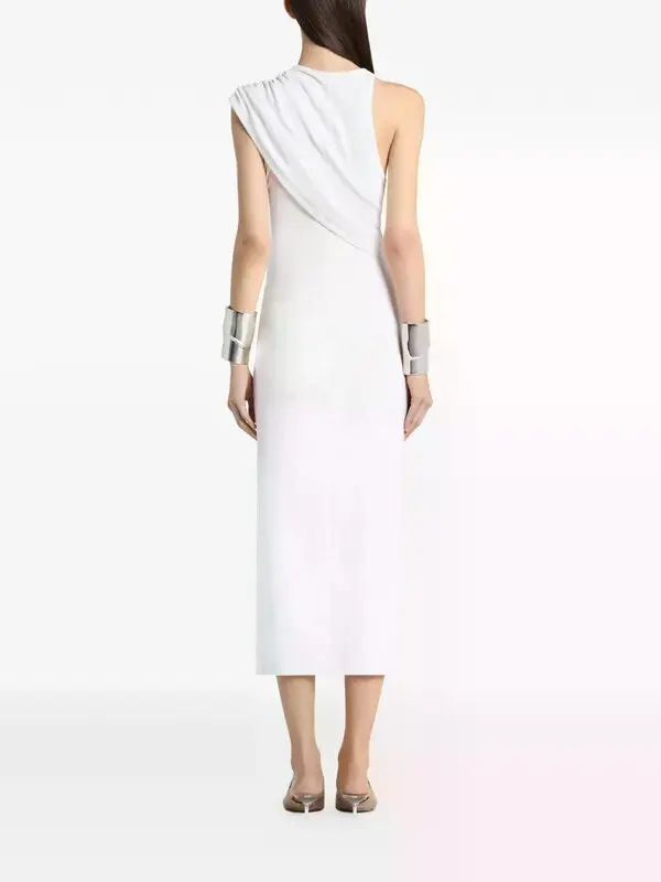 COURREGES Asymmetric Draped Dress