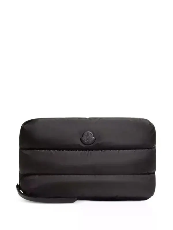 Moncler Padded Logo Wallet - Black