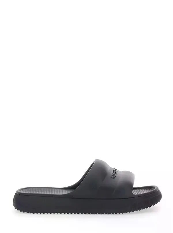 Moncler Altive Platform Slides - Black