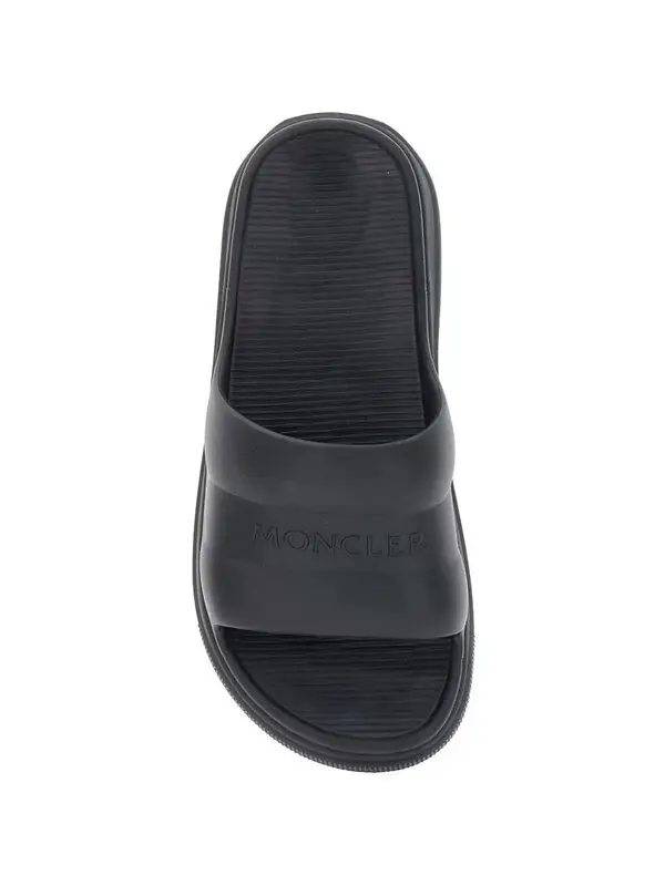 Moncler Altive Platform Slides - Black