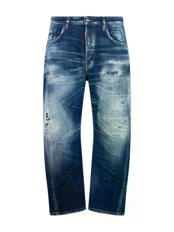 Dsquared2 Distressed Effect Jeans - Blue