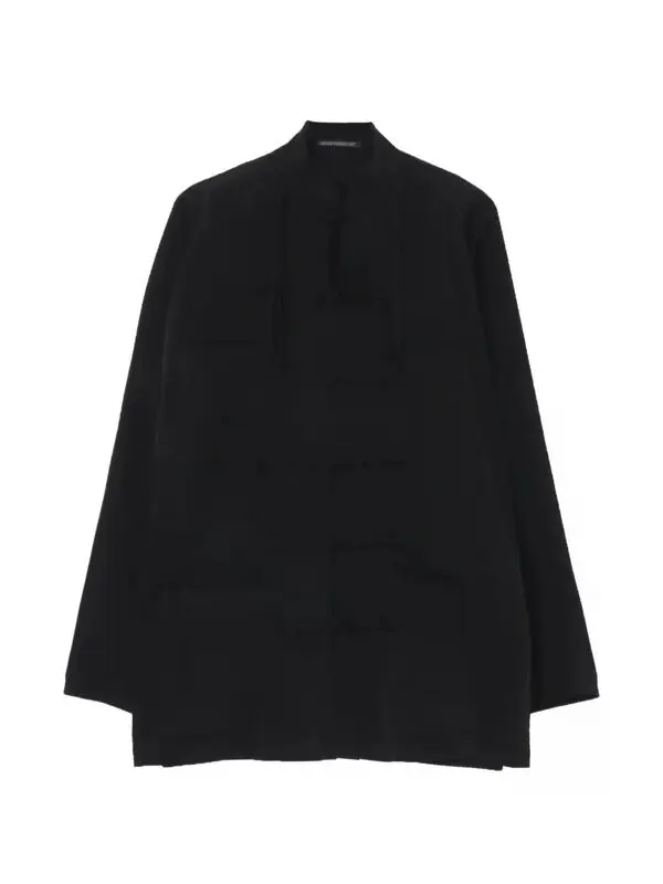 Yohji Yamamoto Knot Button Jacket - Black