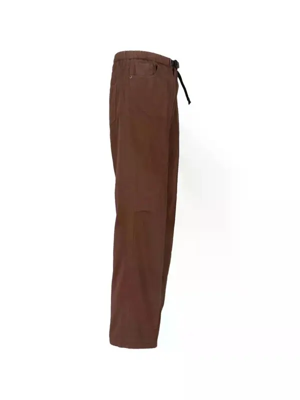 WHITE SAND Belted Trousers - Brown