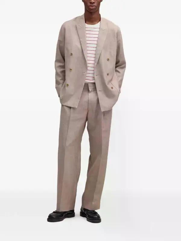 Nn07 Tailored Pleated Trousers