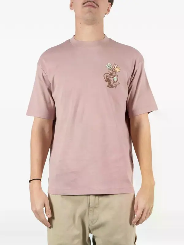 Drole De Monsieur Floral Print T-shirt
