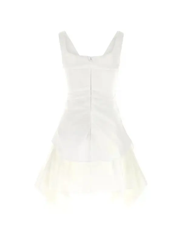Alexander McQueen Gathered Mini Dress