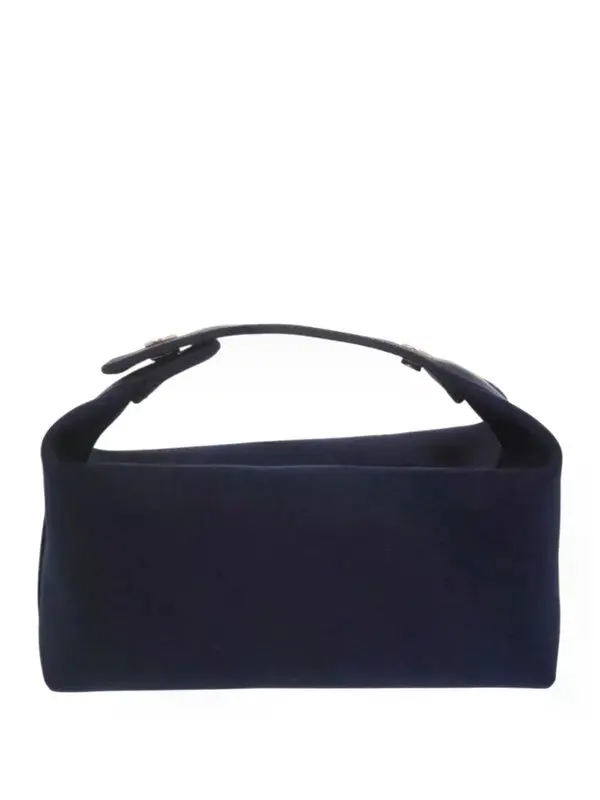 Hermès Toile Bride A Brac H Pavillon Case Vanity Bag - Blue
