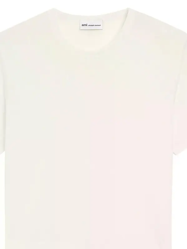 AMI Paris Crewneck T-shirt - Neutrals