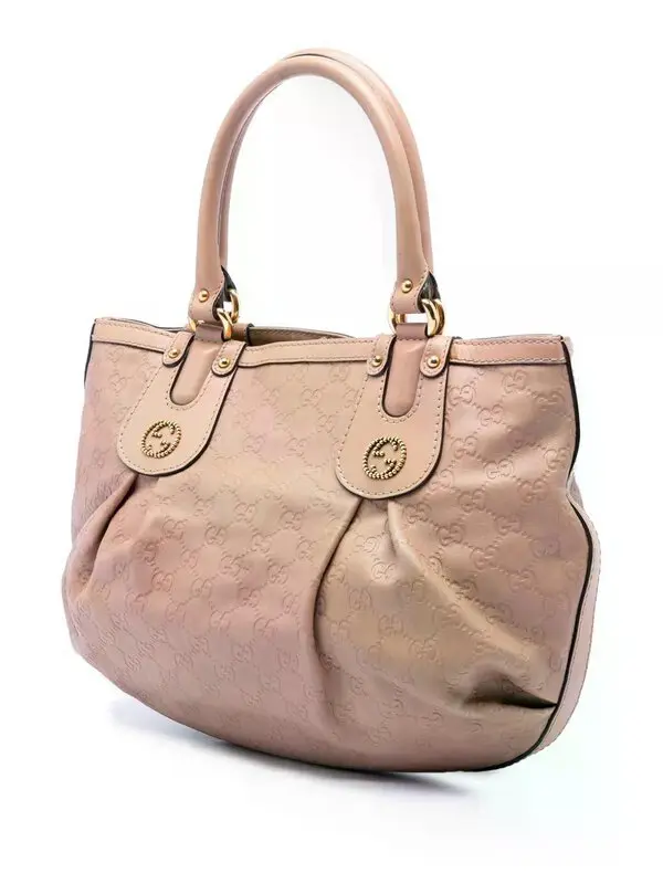Gucci 2016-2025 Sima Scarlett Tote Bag - Brown