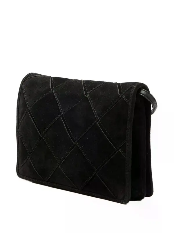 Bottega Veneta 20th Century Intrecciato Crossbody Bag - Black
