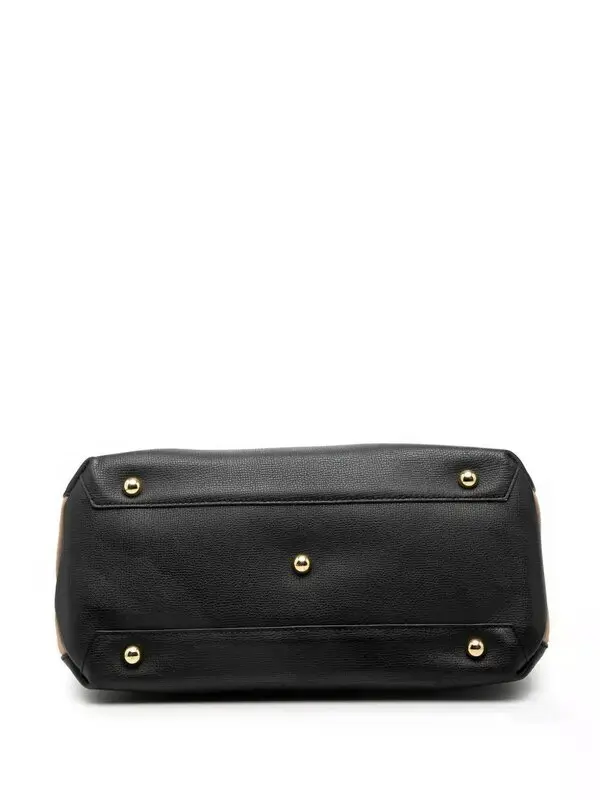 Burberry Medium Banner Satchel - Black