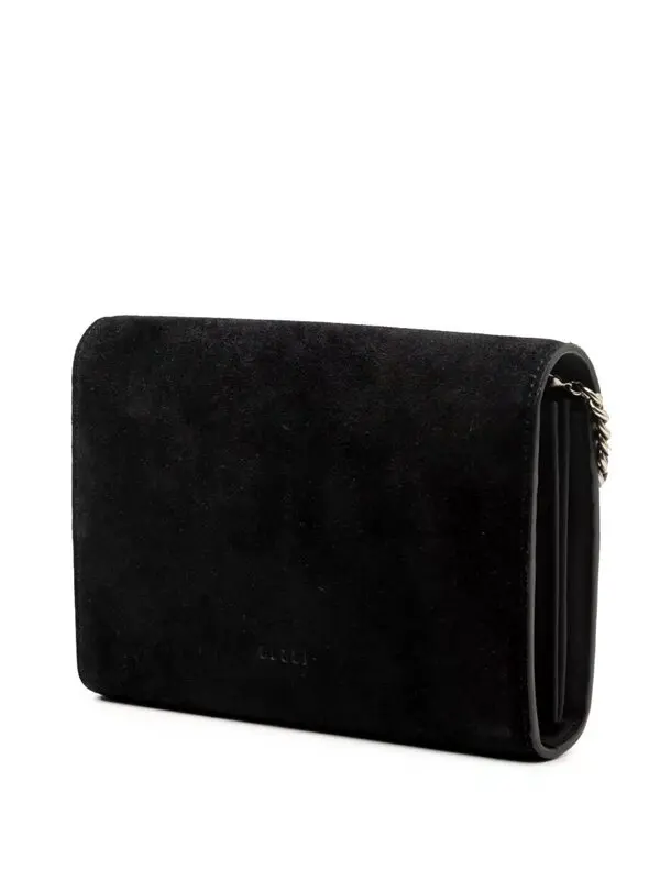 Gucci Dionysus Wallet On Chain Crossbody Bag - Black