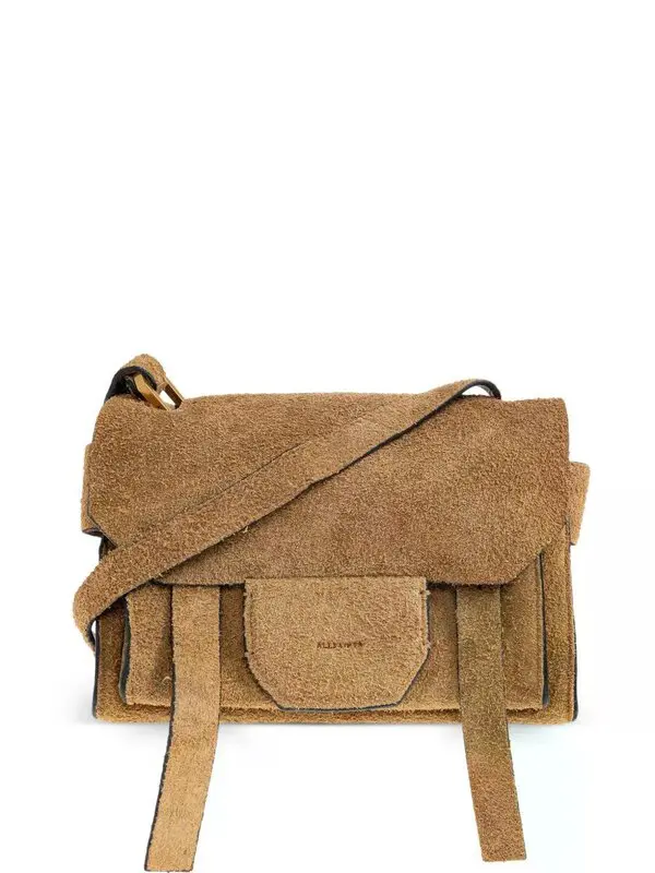 ALLSAINTS Mini Ursa Leather Cross Body Bag - Brown