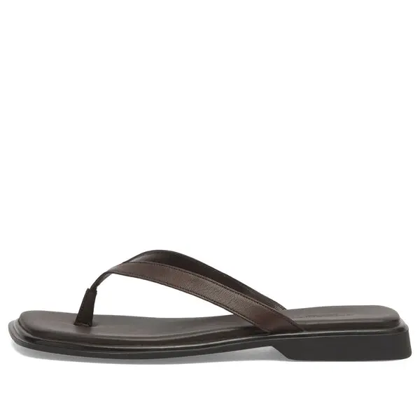 VAGABOND SHOEMAKERS Izzy Leather Flip Flops - Chocolate