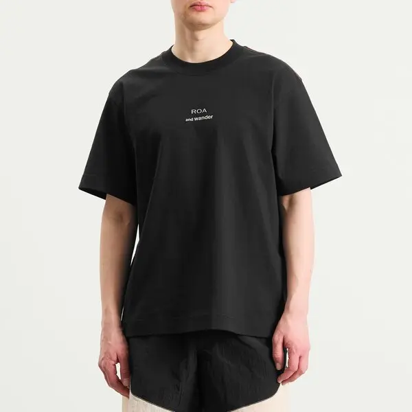 AND WANDER X Roa Logo Printed T-shirt