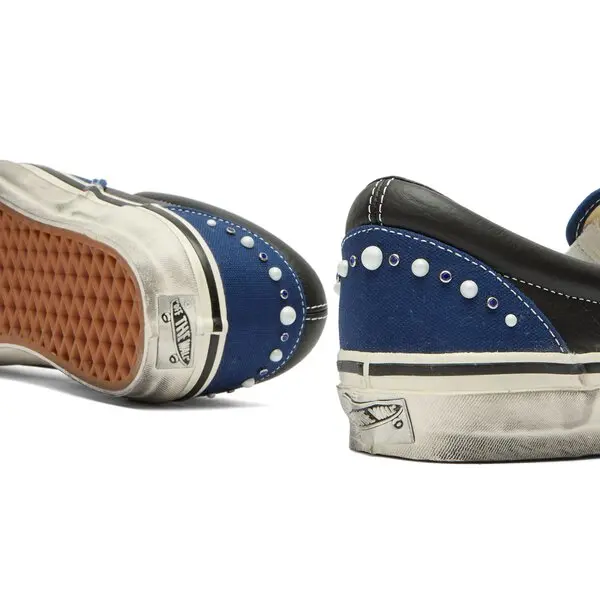 VANS Lx Classic Slip-on 98 Embellished Sneakers - Pearlized Indigo