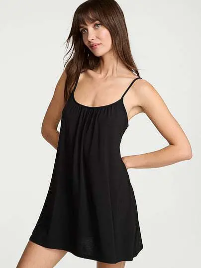 Victoria's Secret Sosoftâ¢ Modal Scoop Slip Dress - Black