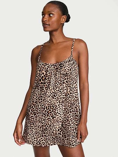 Victoria's Secret Sosoftâ¢ Modal Scoop Slip Dress - Print