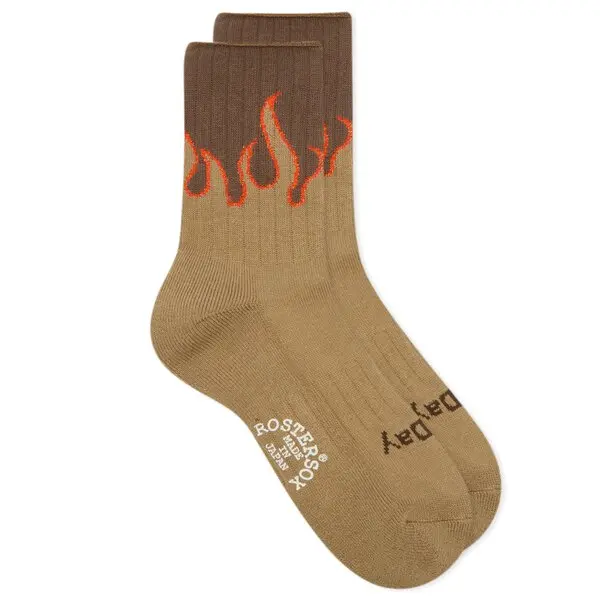 ROSTERSOX Fire Socks - Brown
