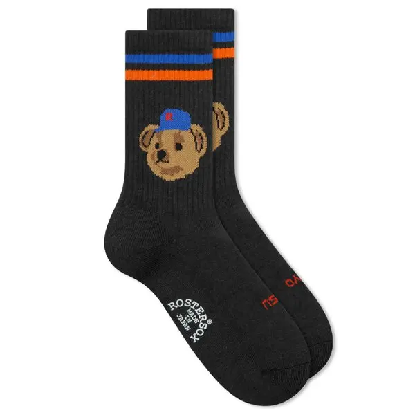 ROSTERSOX Team Bear Socks - Black