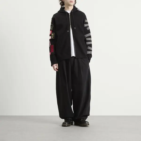 MASTERMIND WORLD Multi Patched Zip-up Hoodie