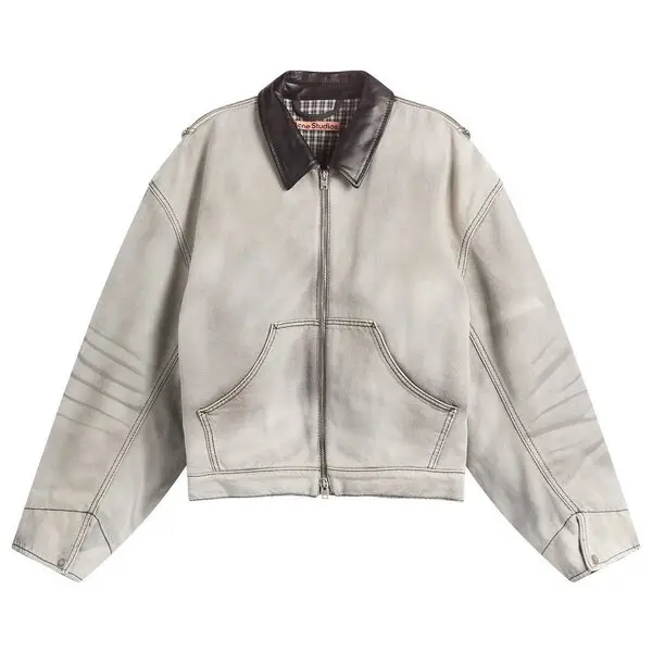 Acne Studios Sulphur Fade Jacket - White/black