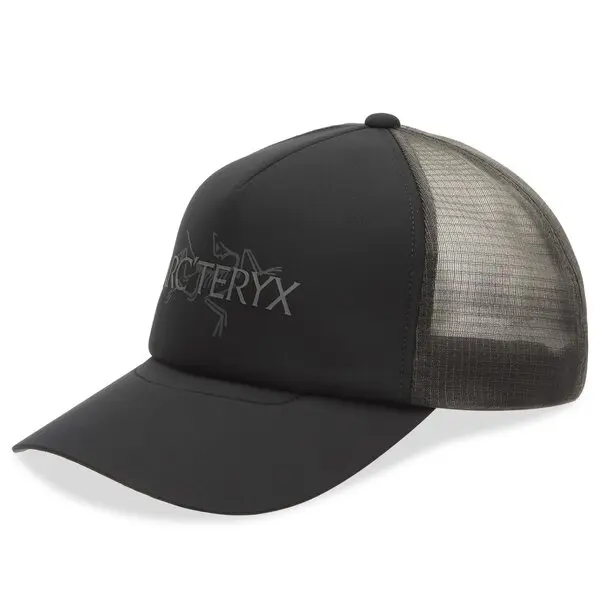 Arc'teryx Bird Word Trucker Cap - Black/cloud
