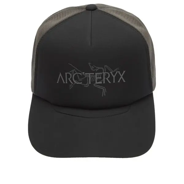 Arc'teryx Bird Word Trucker Cap - Black/cloud