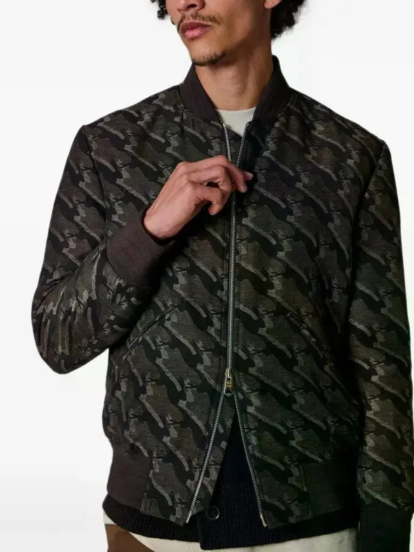 Paul Smith Rabbit Patterned Bomber Jacket