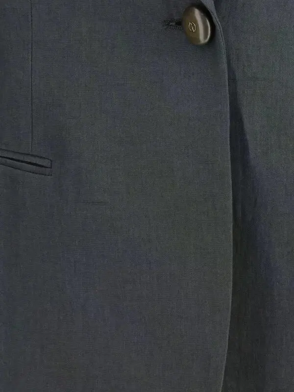 Giorgio Armani Single-breasted Blazer - Grey