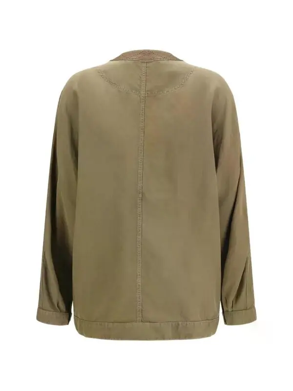 Giorgio Armani Button-down V-neck Jacket