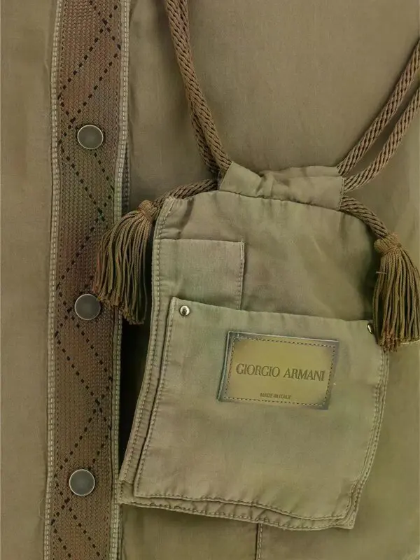 Giorgio Armani Button-down V-neck Jacket