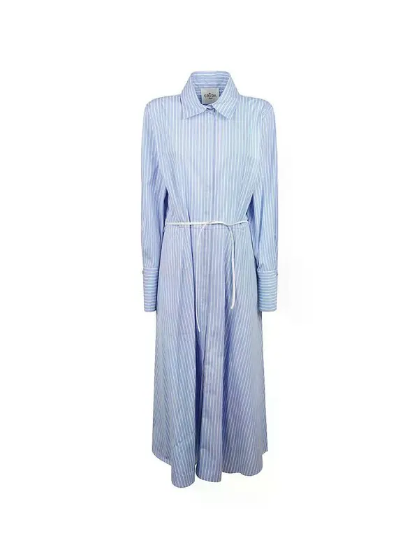 CRIDA MILANO Striped Shirt Dress