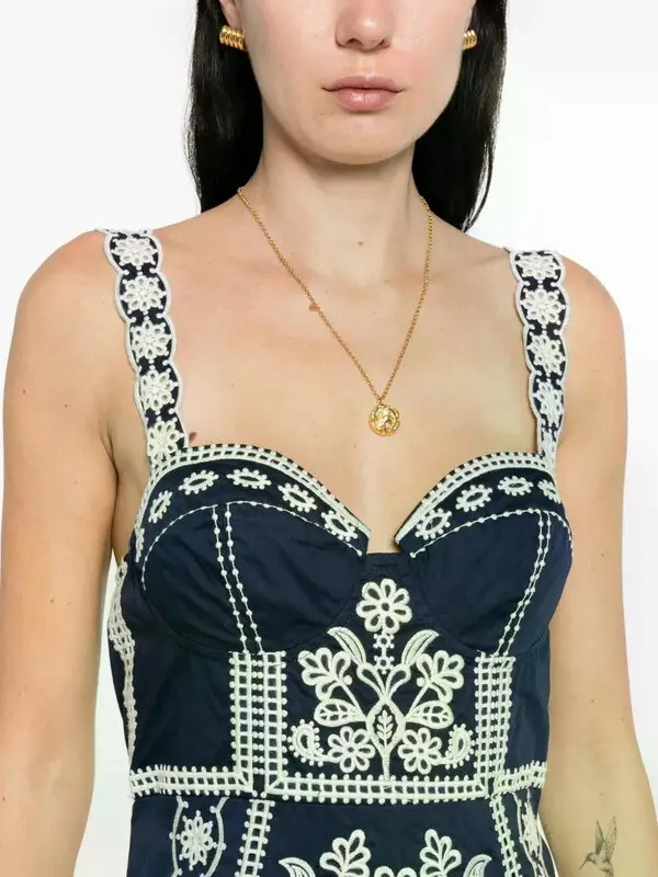 embroidered beige dress Dark Vanilla Ball Gown– Teuta Matoshi