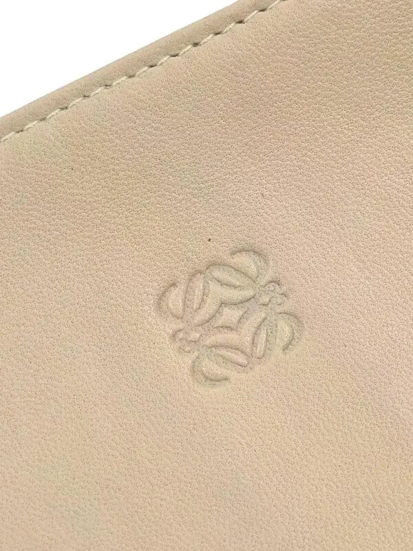 Loewe 1990s Embossed-logo Leather Wallet