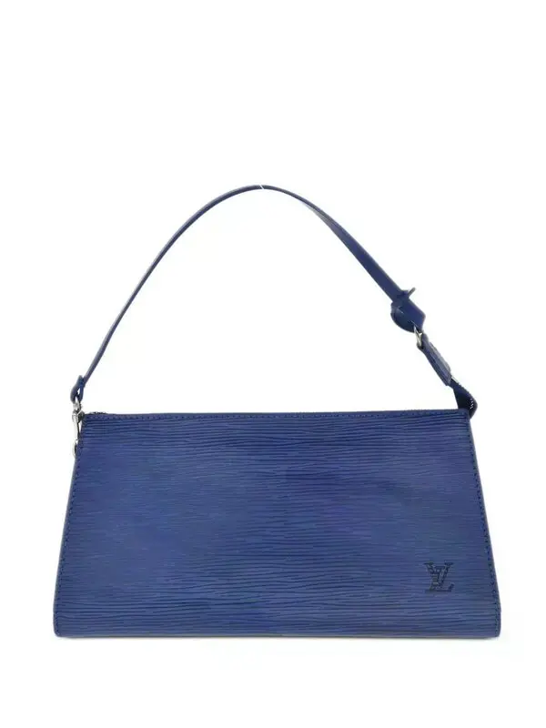 LOUIS VUITTON 2004 Épi Shoulder Bag - Blue