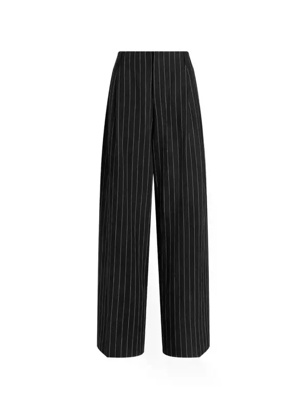 Dolce & Gabbana Striped Trousers - Black