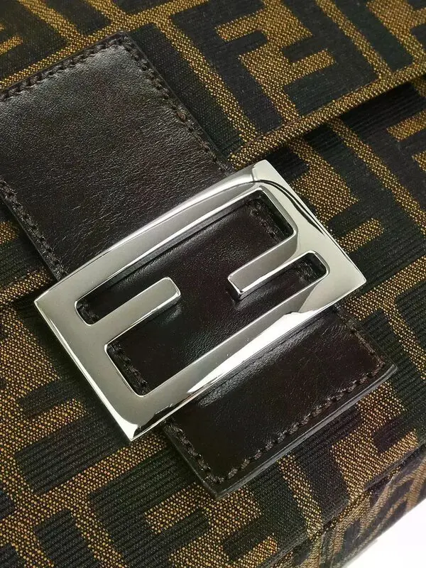 Fendi 2000 Zucca Logo-pattern Shoulder Bag