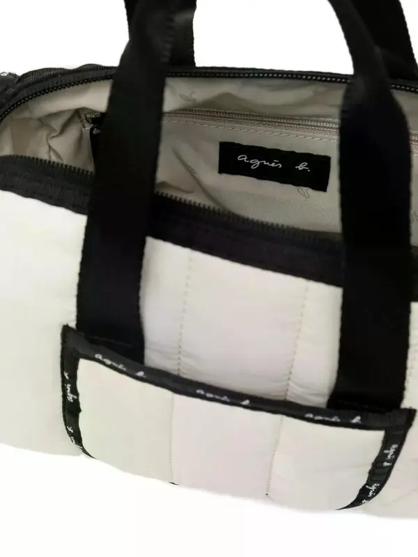 AGNES B. Monaco Tote Bag - Neutrals