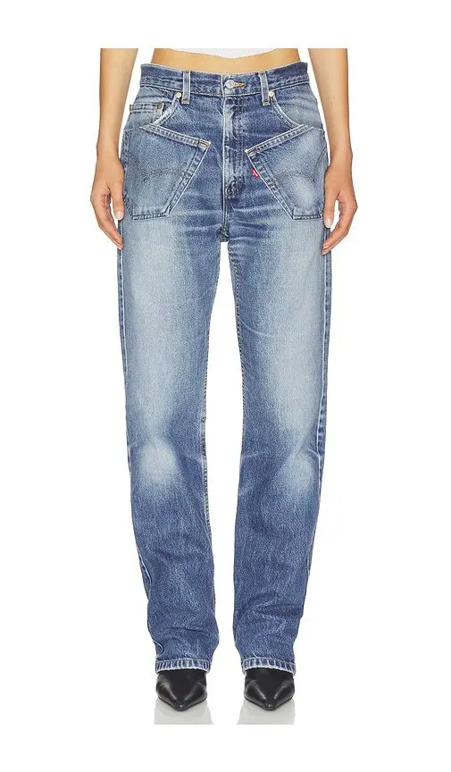 ALIGRACE Avant Pocket Jean - Blue