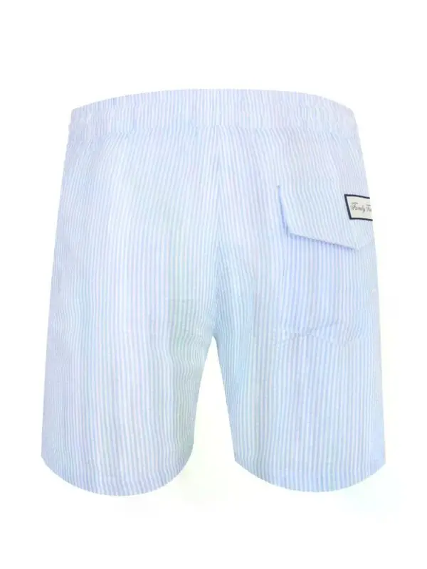 FAMILY FIRST Striped Swim Shorts