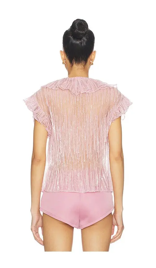 AKNVAS Este Ruffle Top