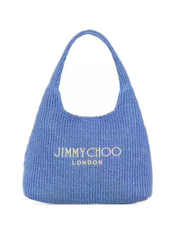 JIMMY CHOO Raffia Shopper